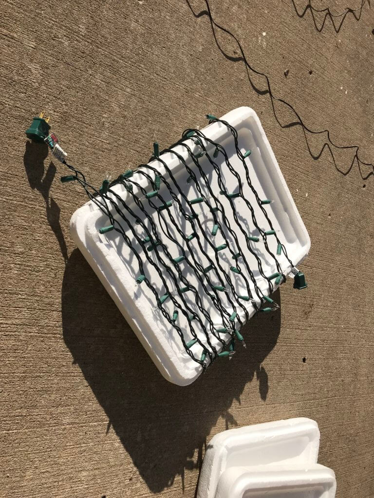 Tangle-Free Way to Store Your Christmas Icicle Lights - Frugal Thumb